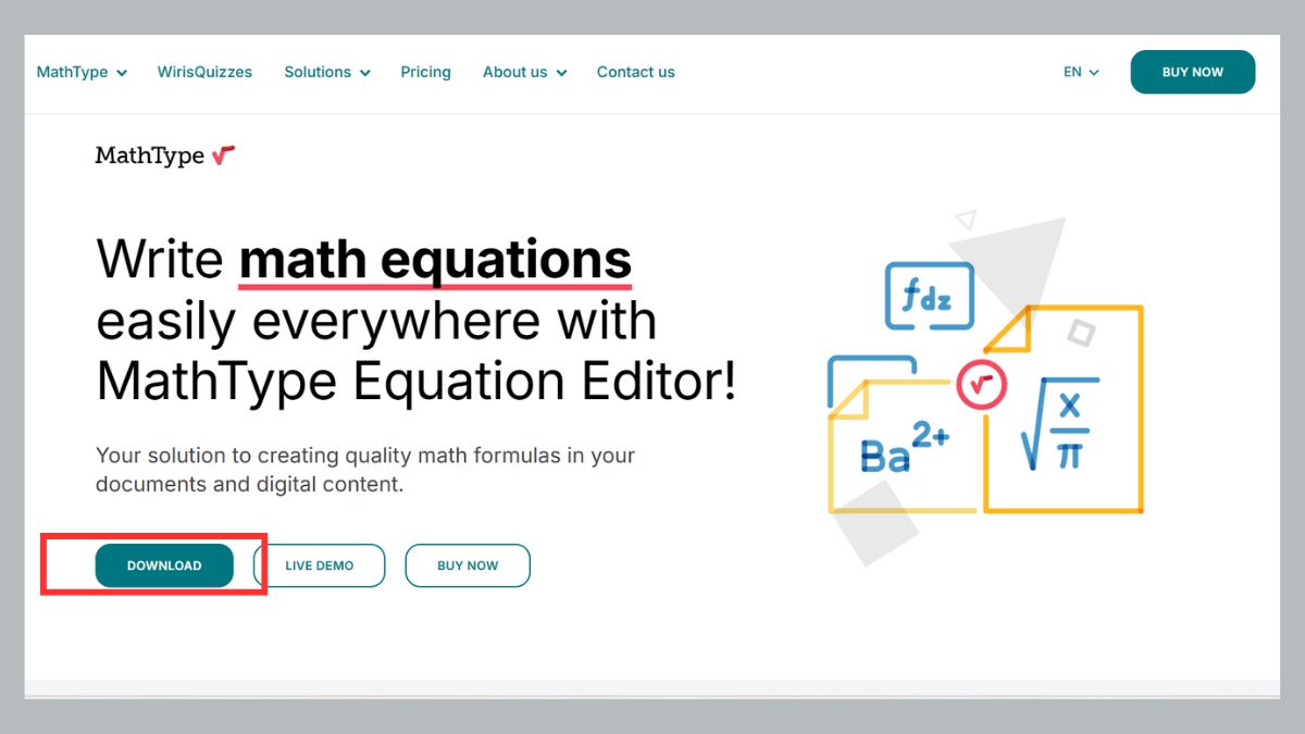 Cách cài đặt MathType cho MacBook nhanh, chi tiết nhất